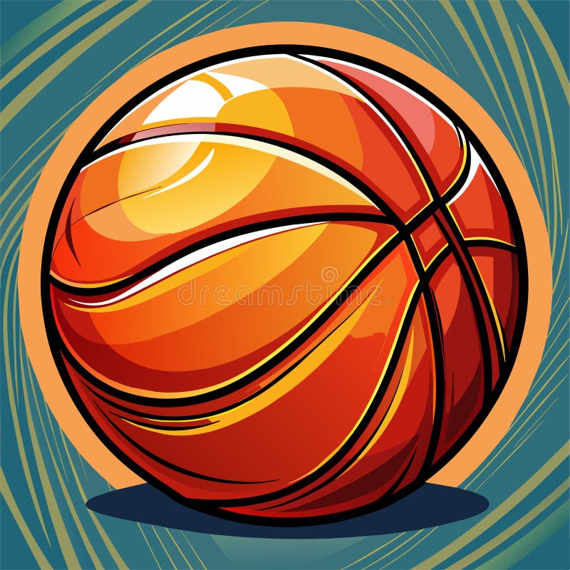 Basketball Vector Illustration Icon High Quality Stock Vector ...