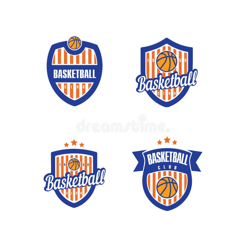 Basketball Vector Logo Template Stock Illustration - Illustration of ...