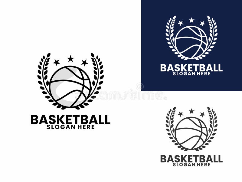 Basketball Vintage Logo Design Vector. Ball Basket Logo Design Icon ...