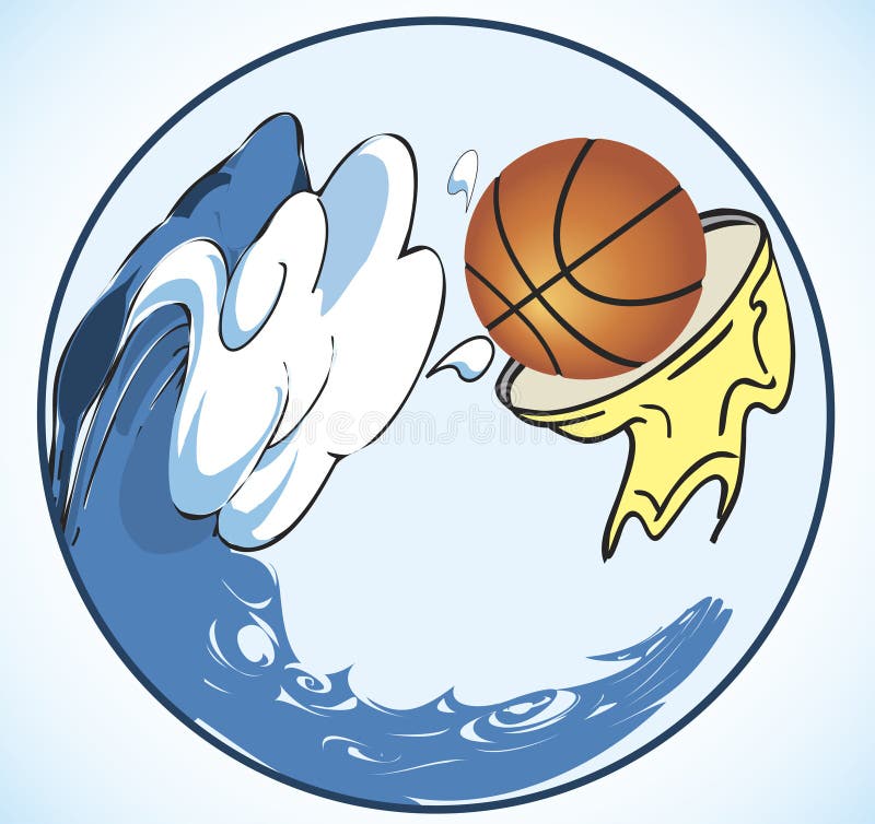 Abstract basketball logo stock vector. Illustration of logo - 58073446