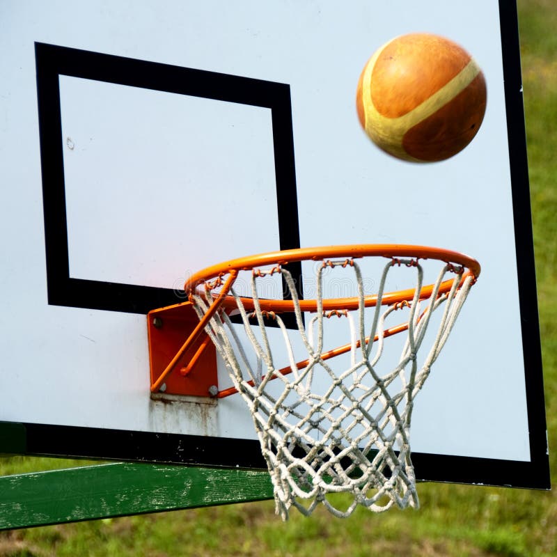 Basketball - Winning shot? stock photo. Image of indoor - 10600356