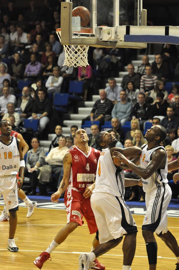 Pro basketmatch redaktionell foto. Bild av frans, stjärna - 11750605