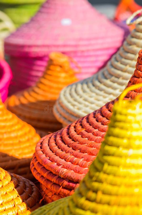 Baskets stock image. Image of multi, shopping, colored - 49718873