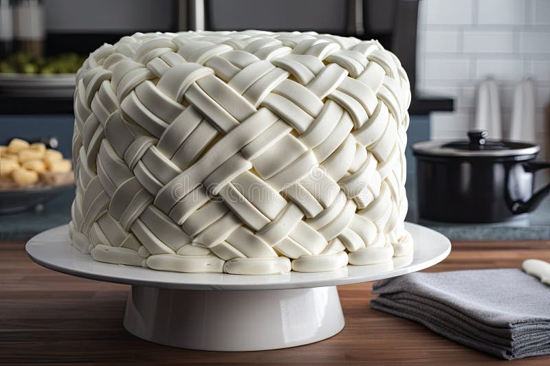 Basketweave Cake Stock Illustrations – 3 Basketweave Cake Stock ...