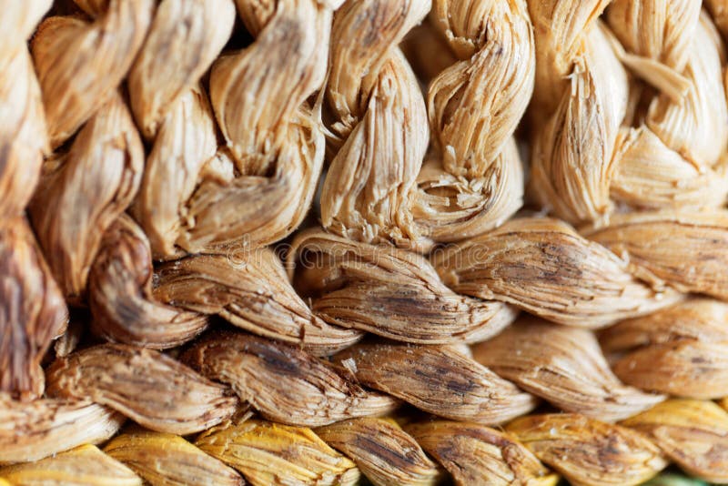 Basketwork made of straw stock photo. Image of macro - 90786194