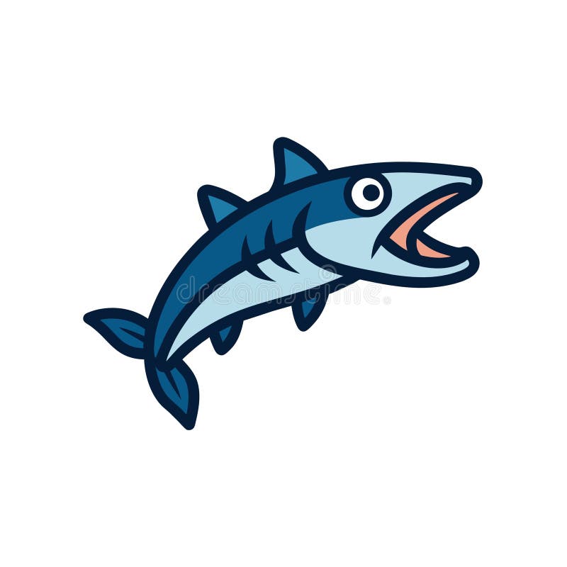 Basking Shark Dancing Icon Vector Illustration Stock Vector ...