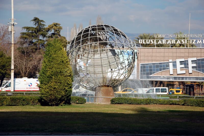 Basmane Square in Izmir, Turkey Editorial Stock Image - Image of globe ...