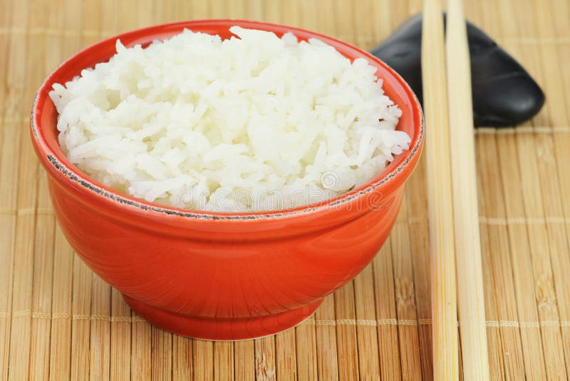 Basmati rice stock image. Image of china, bowl, diet - 28158197