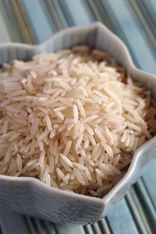 Basmati rice cup stock photo. Image of lunch, basmati - 4835800