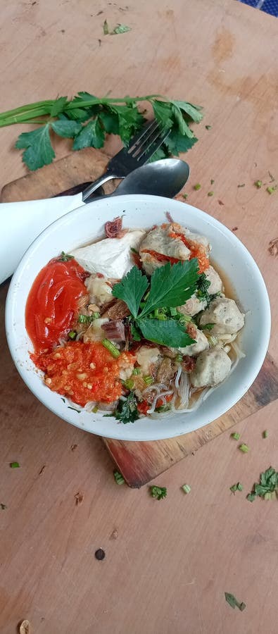 Baso Food is Asia Lezat Tos Stock Photo - Image of baso, lezat: 264435936