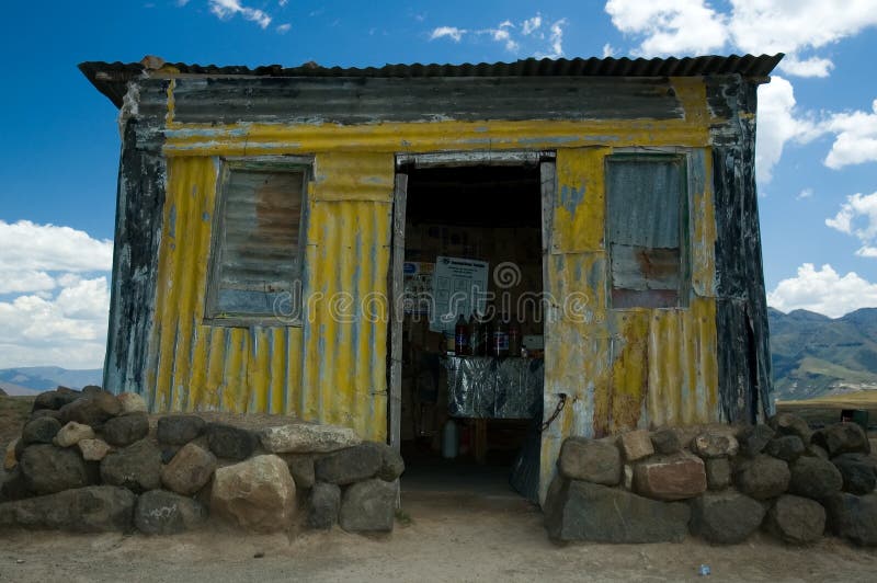 Basotho Hut 1 stock image. Image of village, huts, africa - 2391759