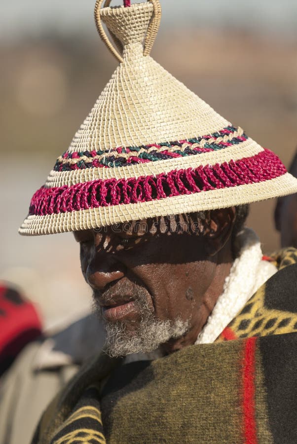 BAsotho Man In Hat At The King's Parade Editorial Image - Image: 18780100