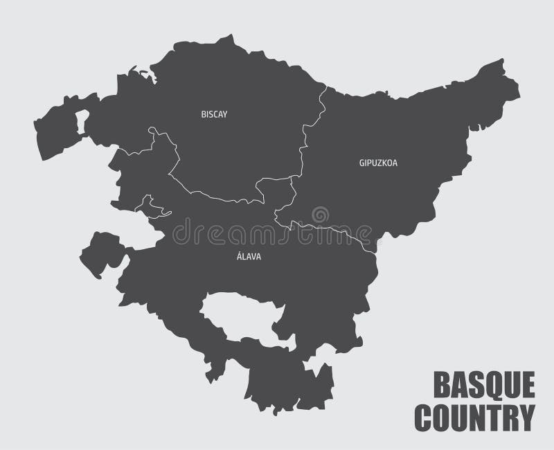 Basque Country Map Stock Illustrations – 475 Basque Country Map Stock ...