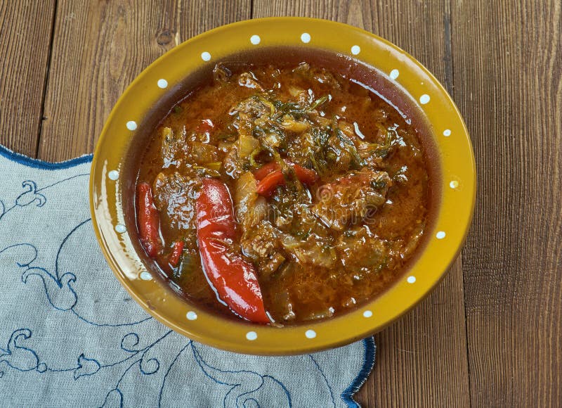 Basque Lamb Stew stock image. Image of sauce, stew, meat - 87601367