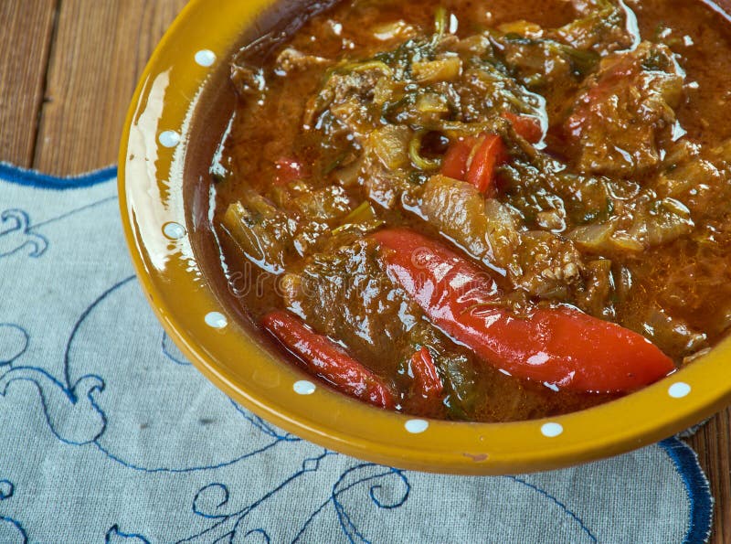 Basque Lamb Stew stock image. Image of grilled, basque - 87601585