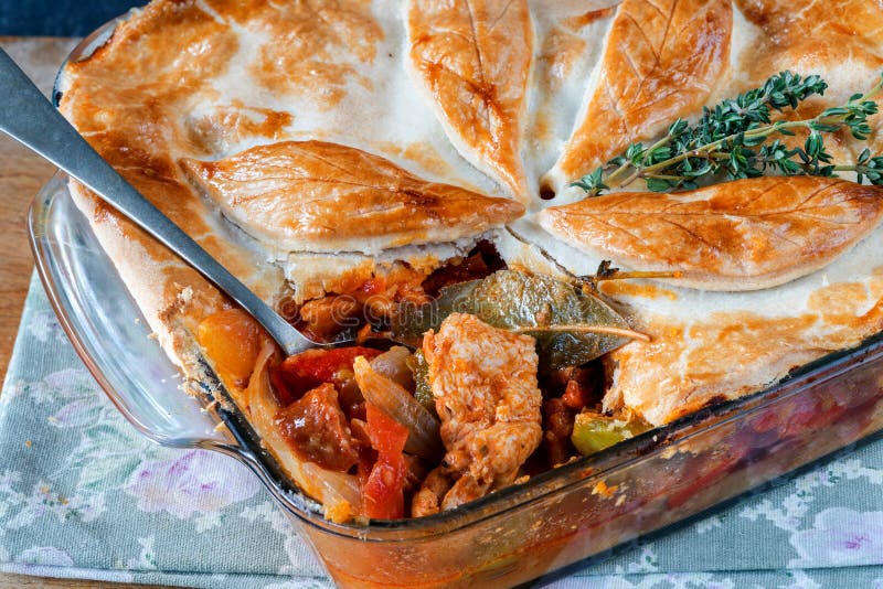 Basque pie stock photo. Image of peppers, pepper, dinner - 273786496