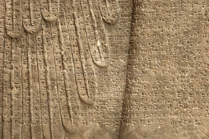 Écriture hittite photo stock. Image du script, hiéroglyphique - 36649956