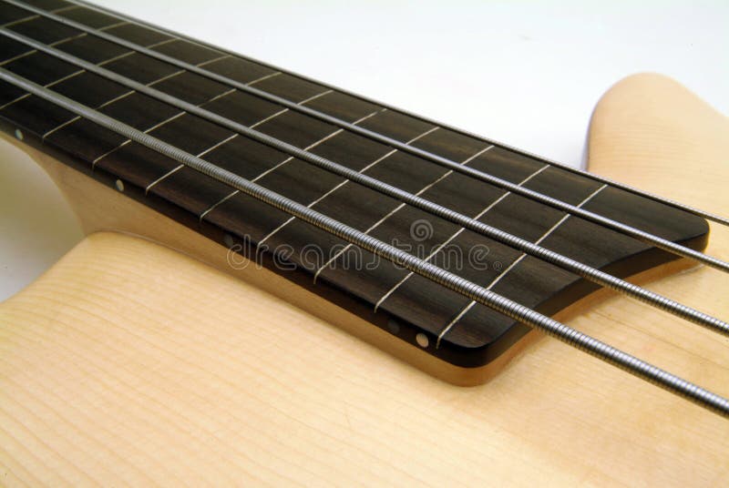 Bass guitar stock image. Image of bass, close, detail - 28387347