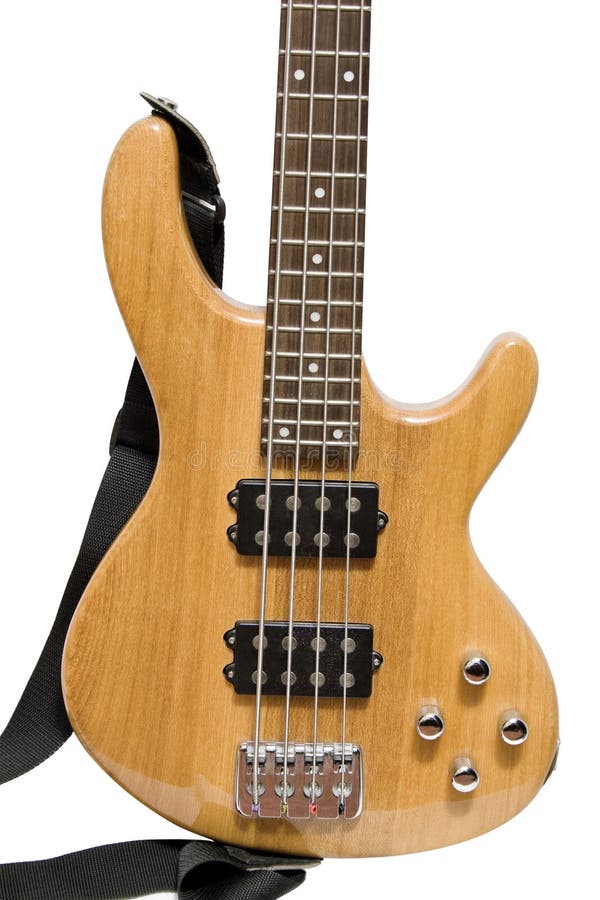 Electric bass-guitar stock image. Image of equipment, acoustics - 1416529