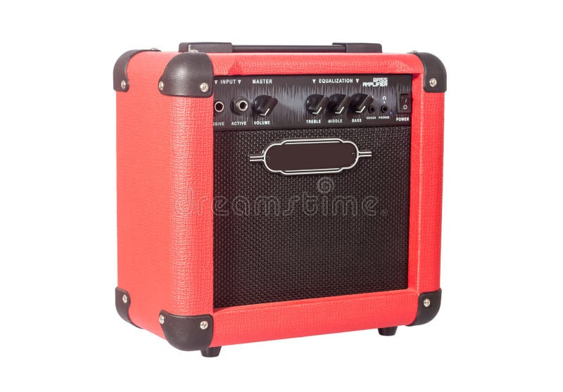 Bass guitar amplifier stock photo. Image of audio, music - 41493144
