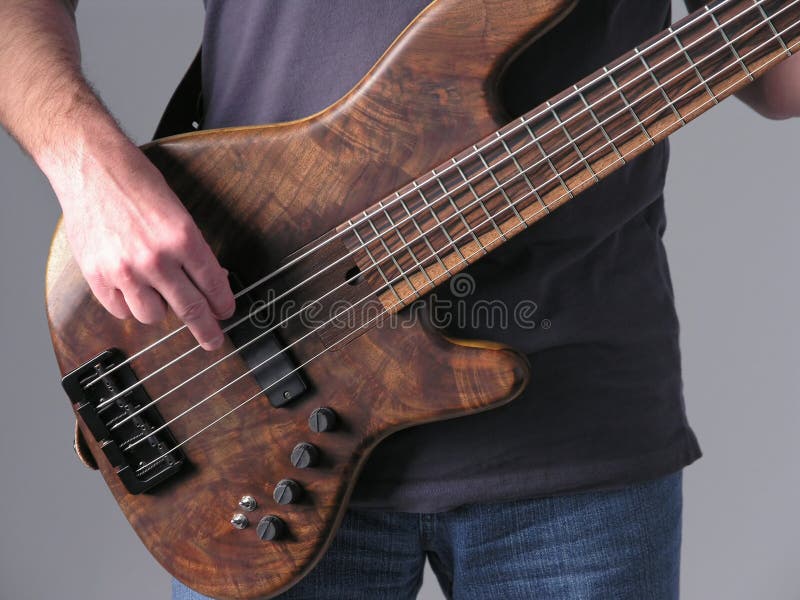 Bass Guitar Musician 1 Picture. Image: 1809800