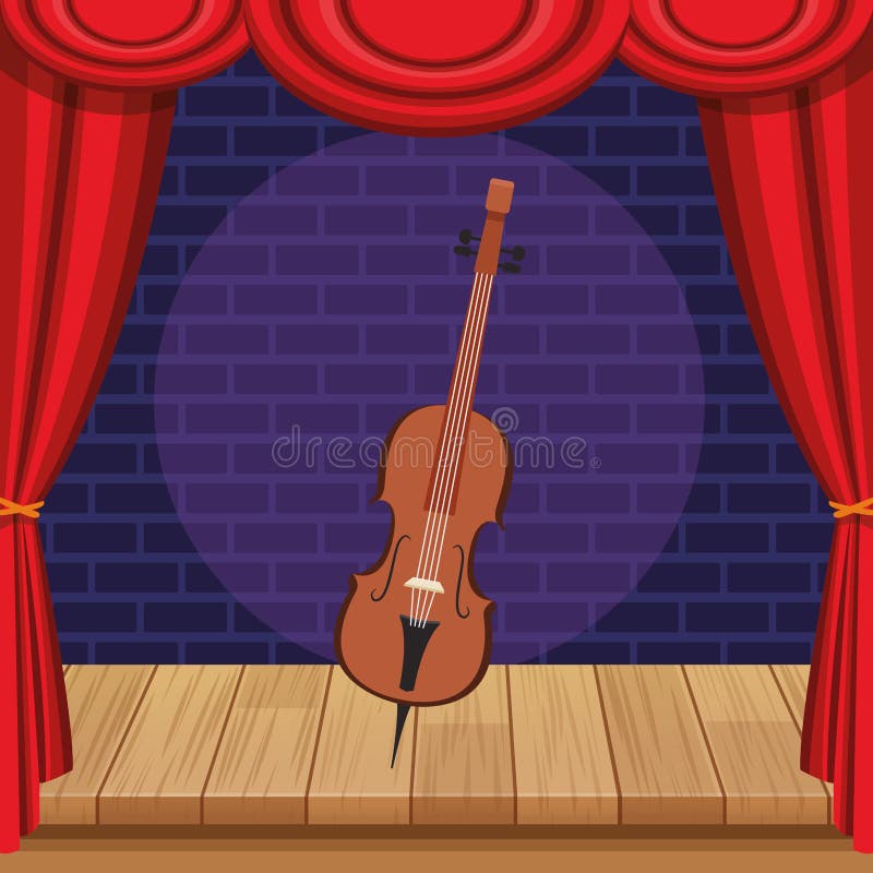 Bass icon cartoon stock vector. Illustration of band - 145463607