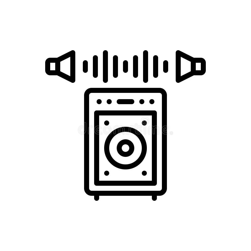 Powerful Subwoofer Stock Illustrations – 285 Powerful Subwoofer Stock ...