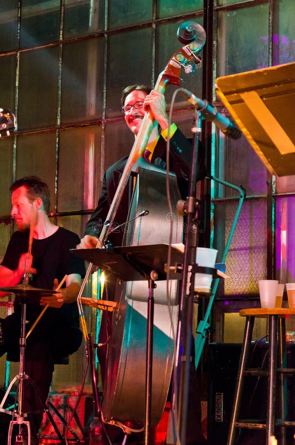 Bass Player editorial stock image. Image of outfit, costume - 33466504