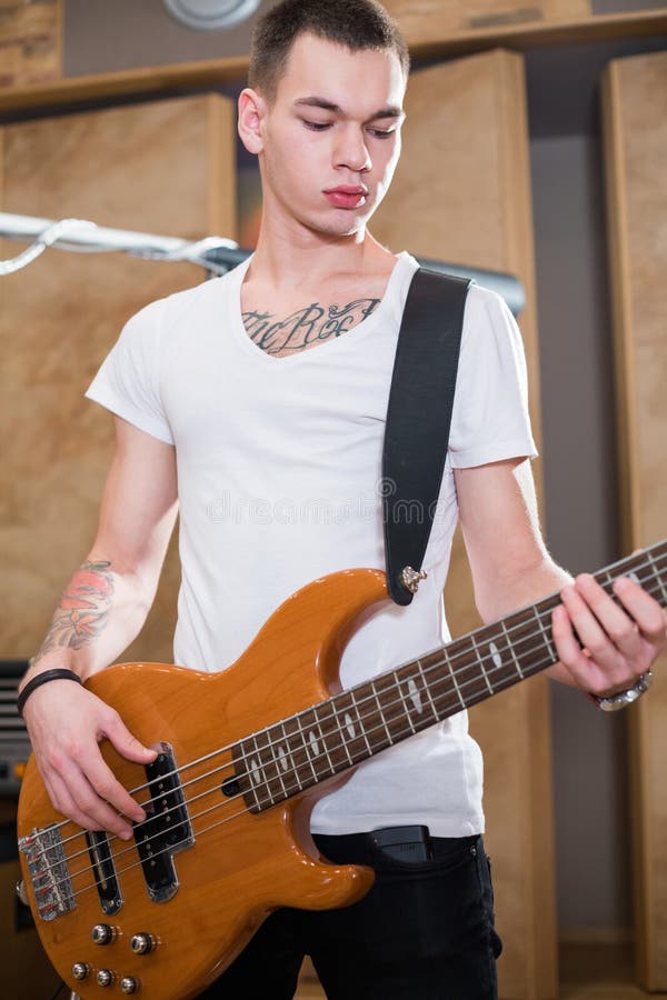 Punk Rock Boy Bass Player Stock Photos - Free & Royalty-Free Stock ...