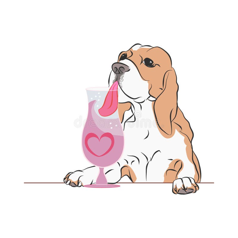 Dog Drinking Stock Illustrations – 810 Dog Drinking Stock Illustrations ...