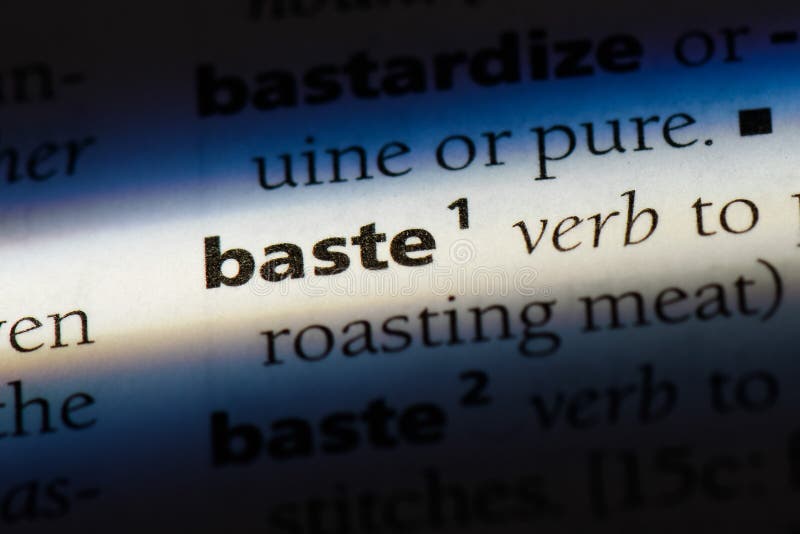 Baste stock photo. Image of idea, writing, english, baste - 114404898