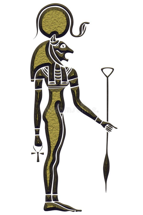 Bastet - Diosa De Egipto Antiguo Stock de ilustración - Ilustración de ...
