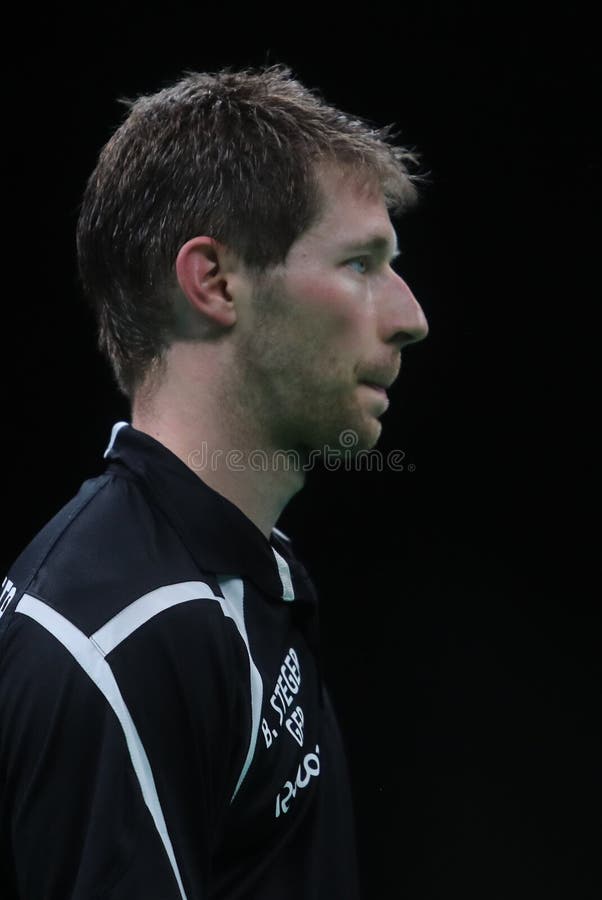 Bastian Steger Playing Table Tennis at the Olympic Games in Rio 2016 ...