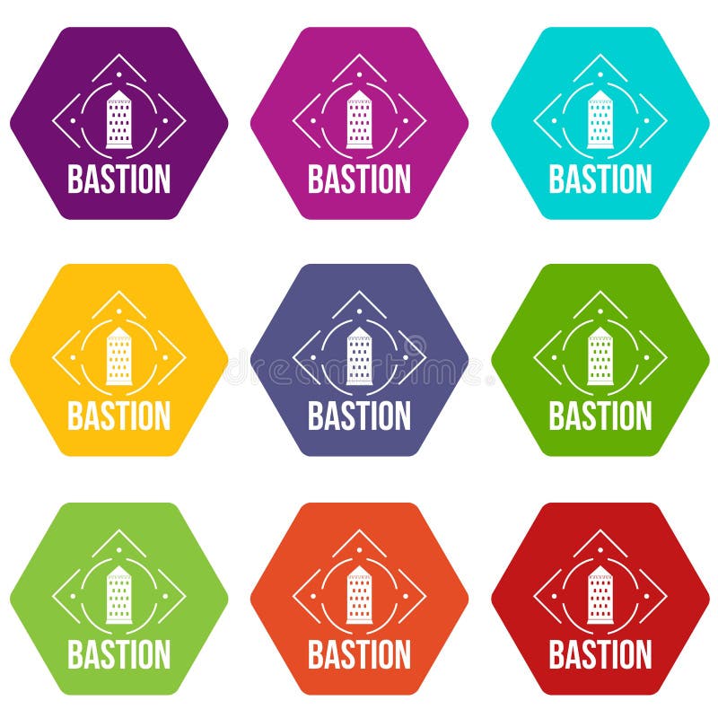 Bastion Icons Stock Illustrations – 517 Bastion Icons Stock ...