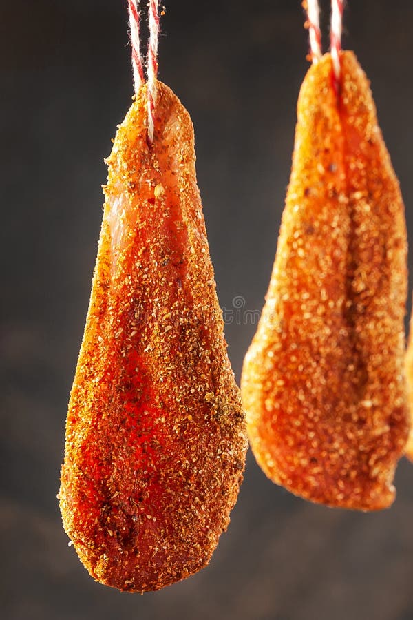 Basturma of Chicken Breast in a Sprinkling of Spices and Hot Pepper ...