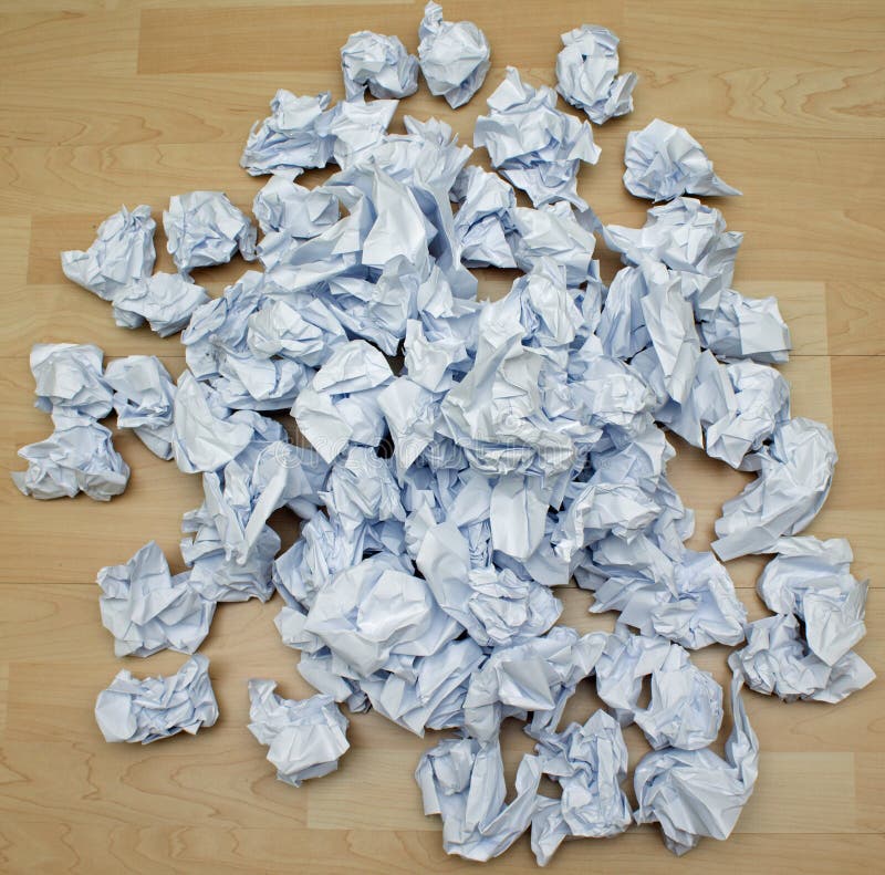 Basura de papel foto de archivo. Imagen de recoja, impresora - 36957580