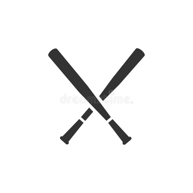 Bat icon stock illustration. Illustration of shape, team - 250734678