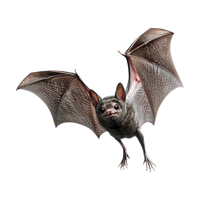 Bat Flying in Air on Transparent Background - Ai Generated Stock ...