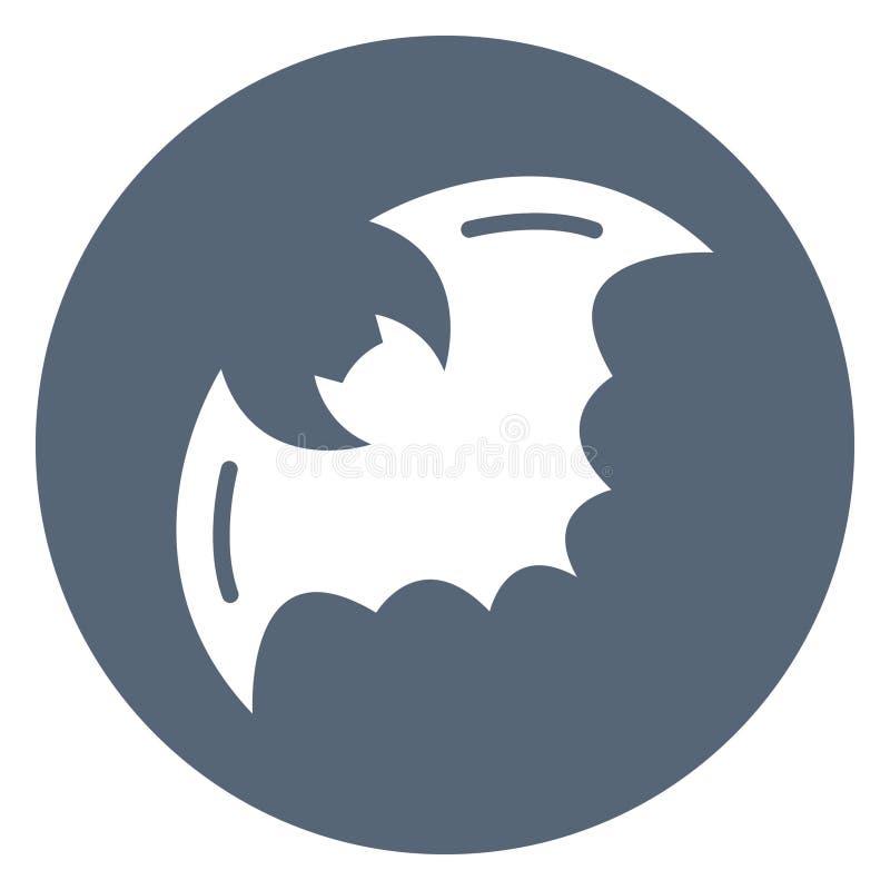 Bat Isolated Vector Icon Which Can Easily Modify or Edit Stock Vector ...
