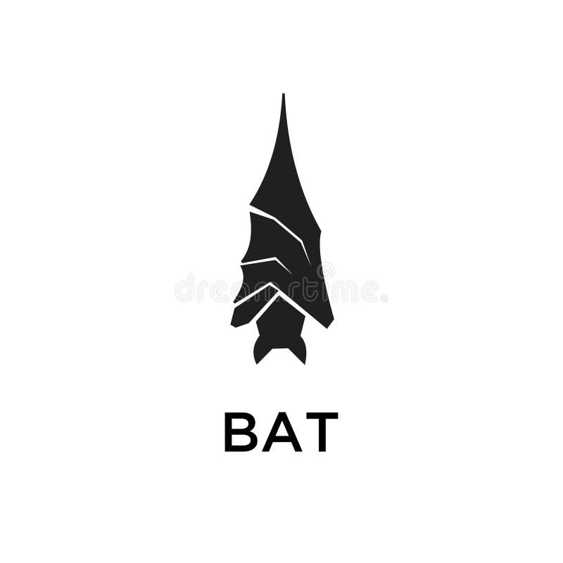 Bat Logo Icon Designs Illustration Stock Illustration - Illustration of ...