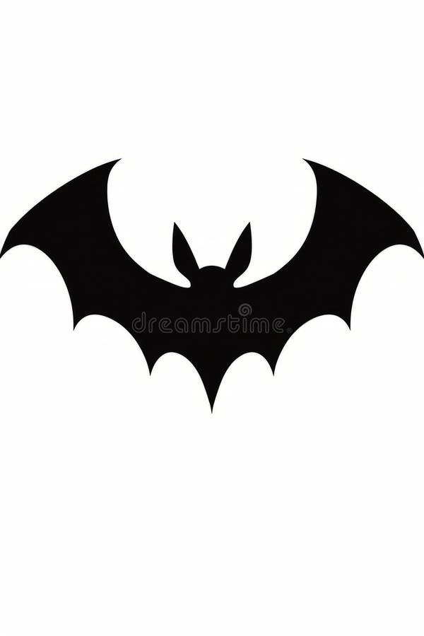 Bat with Long Pointed Tail and Pointed Nose. Generative AI Stock ...