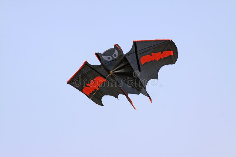 Bat modelling kite stock image. Image of animals, outdoor - 369085139