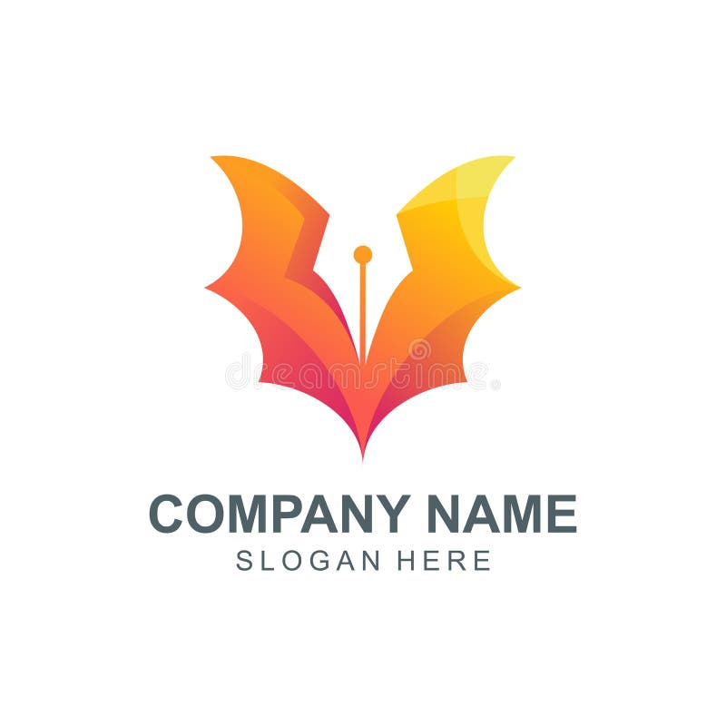 Evil Pen Logo Design Stock Illustrations – 114 Evil Pen Logo Design ...