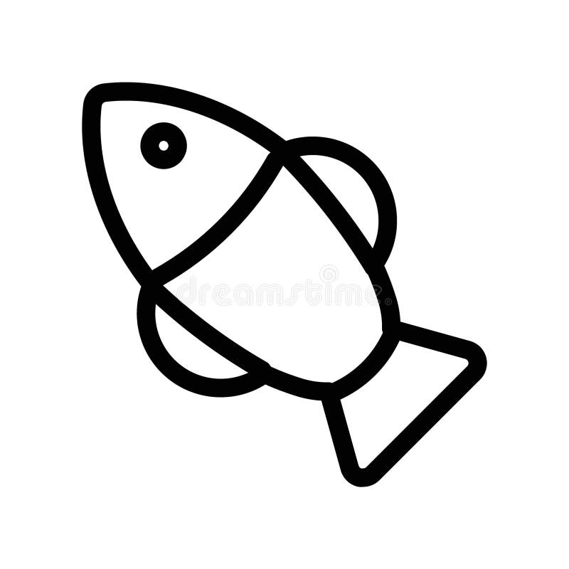 Bat Ray Fish Icon Design in Filled and Outlined Style Stock Vector ...