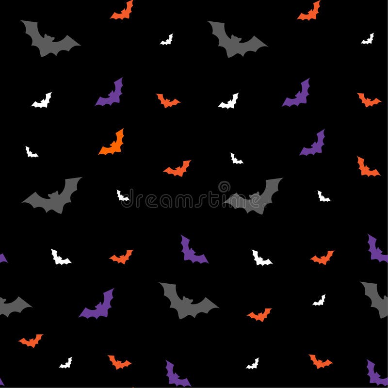 Seamless Bat Background Stock Illustrations – 18,086 Seamless Bat ...