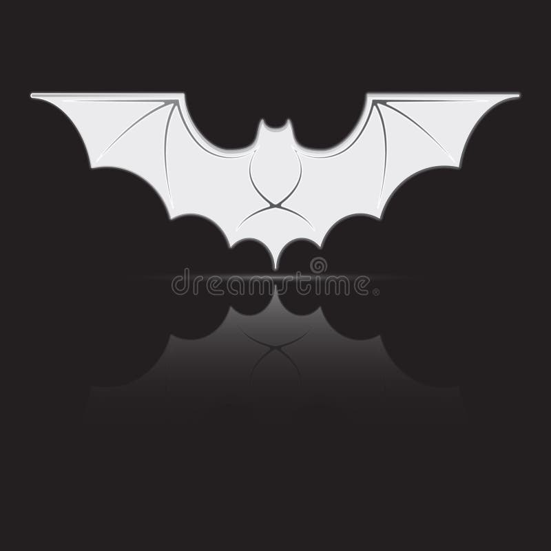 Bat symbol stock vector. Illustration of graphic, sketch - 45831900