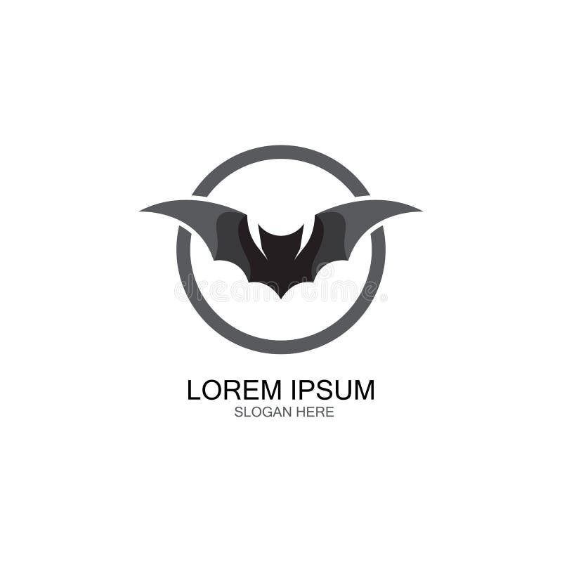 Bat Vector Icon Logo Template Illustration Design. Stock Vector ...