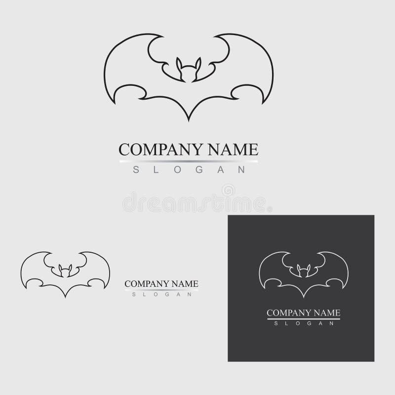 Bat Vector Icon Logo Template Stock Vector - Illustration of season ...