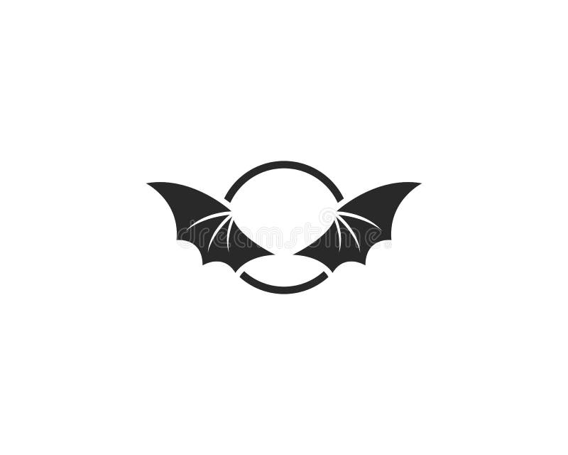 Bat Wing Ilustration Logo Vector Stock Vector - Illustration of symbol ...