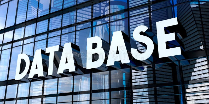 Bata Base - Typographical Concept, Sign on Glass Building Stock ...